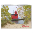 Lake Michigan Lighthouses Calendar | Zazzle.com