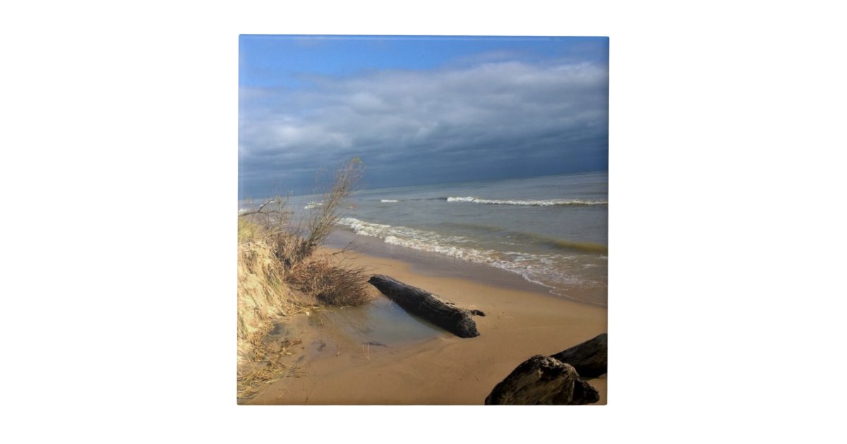 Lake Michigan, Sheboygan, Wisconsin Ceramic Tile | Zazzle
