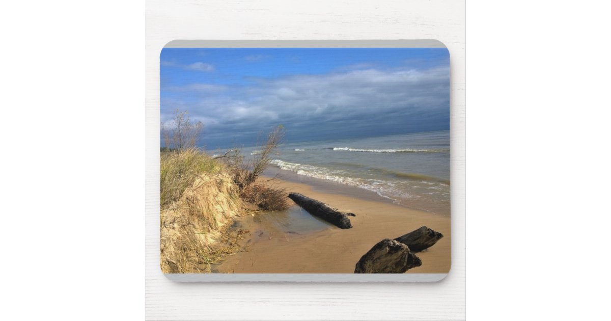 Lake Michigan, Sheboygan, Wisconsin Mouse Pad | Zazzle