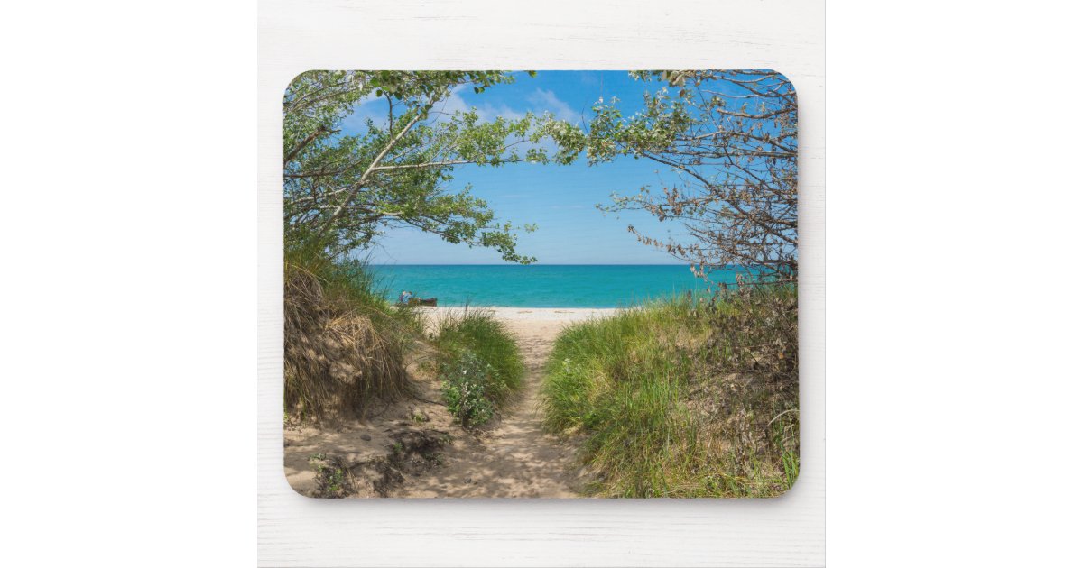 Lake Michigan Tranquility Mouse Pad | Zazzle