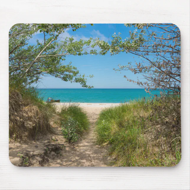 Lake Michigan Tranquility Mouse Pad | Zazzle