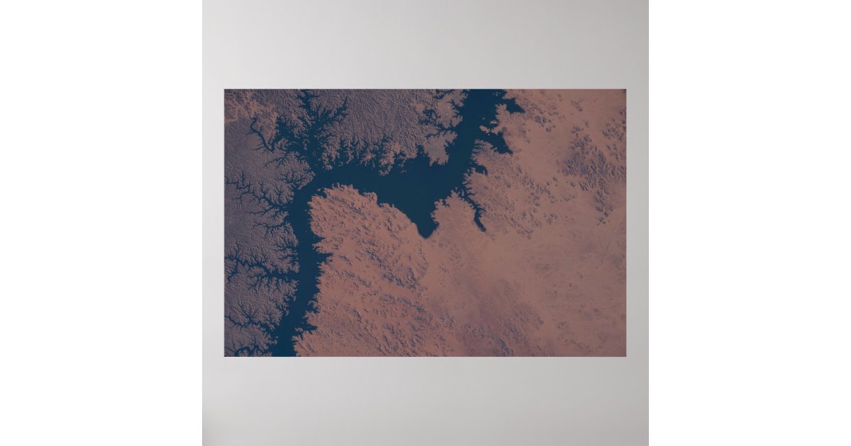 Lake Nasser Poster | Zazzle