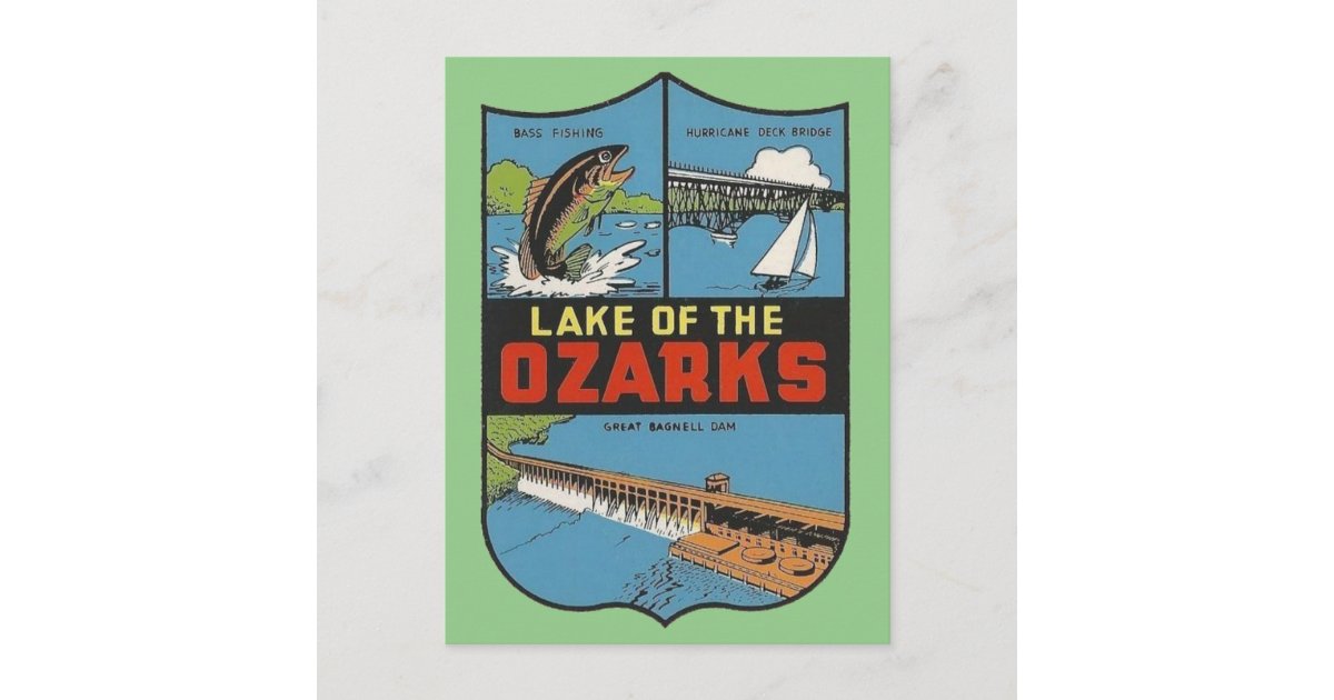 Lake of The Ozarks Postcard | Zazzle