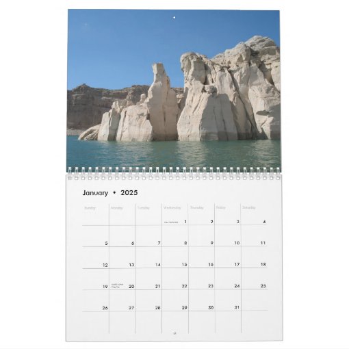 Lake Powell Travel Photography Calendar | Zazzle