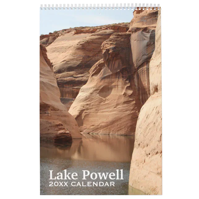 Lake Powell Travel Photography Souvenir Calendar | Zazzle