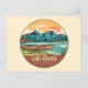 Lake Shasta California Boating Fishing Emblem Postcard | Zazzle