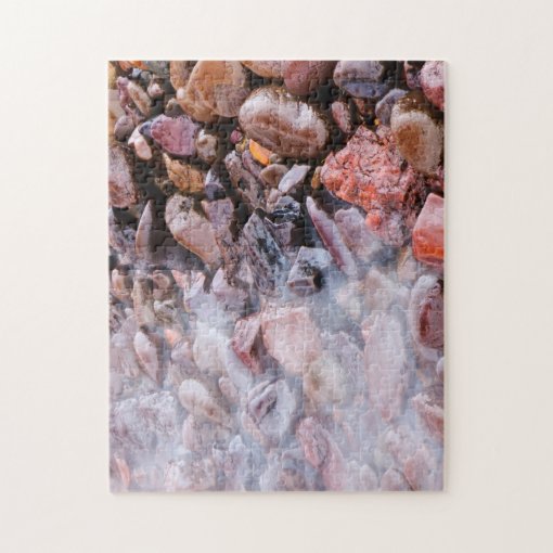 Lake Superior Beach Stones Puzzle | Zazzle