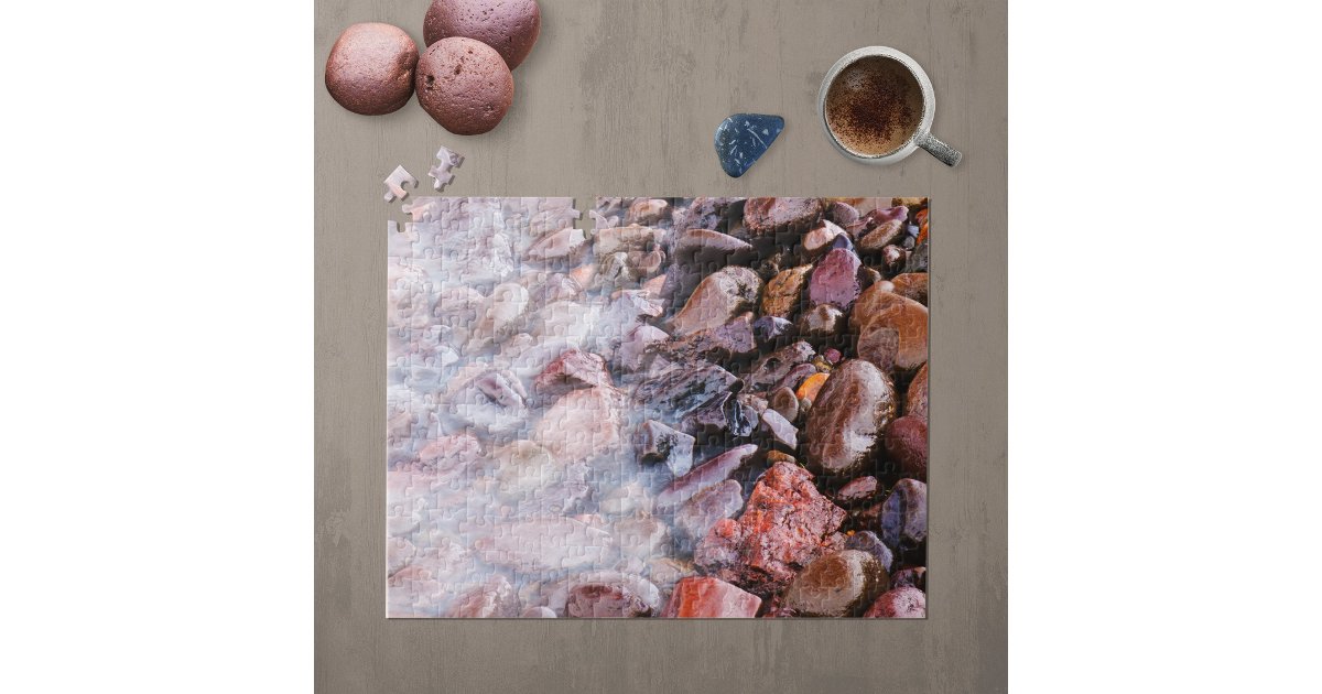 Lake Superior Beach Stones Puzzle | Zazzle
