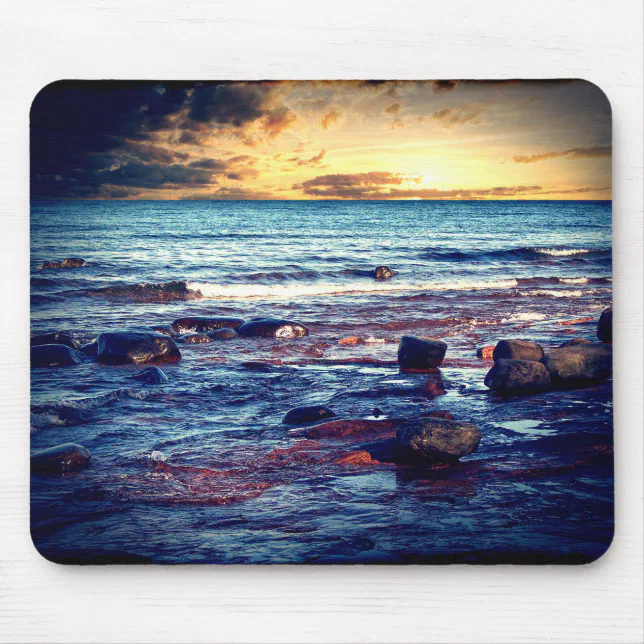 Lake Superior Sunset Mouse Pad | Zazzle