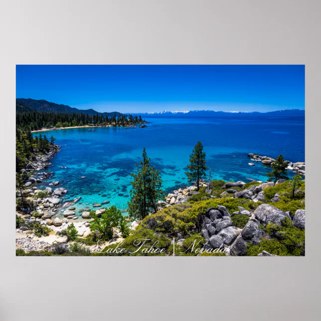 Lake Tahoe Poster | Zazzle