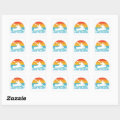 Lake Tillery North Carolina Kayak Square Sticker | Zazzle