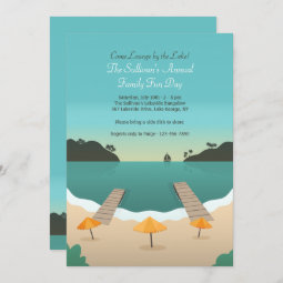 Lakeside Invitation | Zazzle