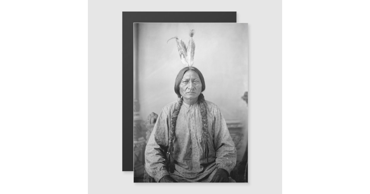Lakota Leader Sitting Bull Native American Indian | Zazzle