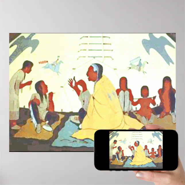 Lakota Storyteller Poster | Zazzle