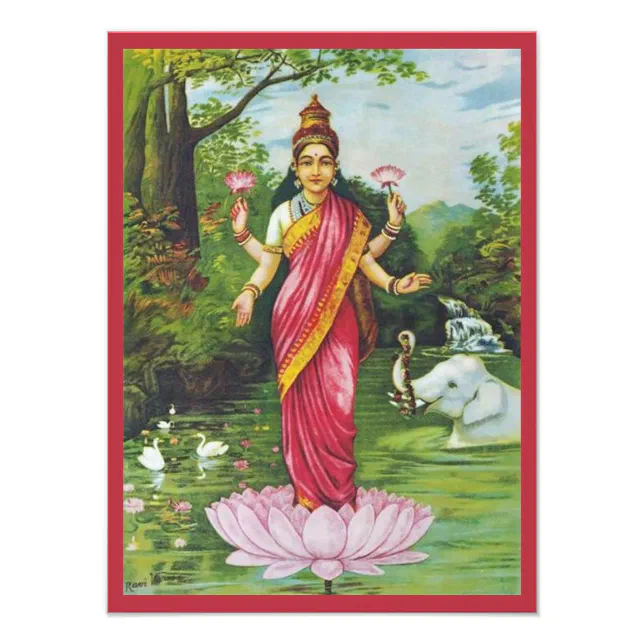 Lakshmi Photo Print | Zazzle