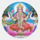 Lakshmi Round Sticker | Zazzle