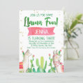 Lama Fun Fiesta Birthday Invitation | Zazzle