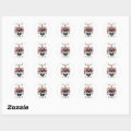 LAMB FAMILY CREST - LAMB COAT OF ARMS CLASSIC ROUND STICKER | Zazzle