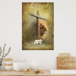 LAMB OF GOD - Christian Religious Posters | Zazzle