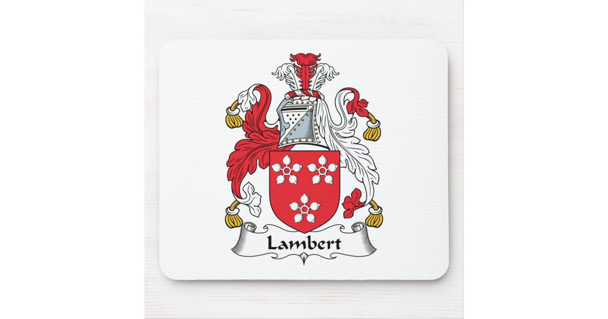Lambert Family Crest Mouse Pad | Zazzle