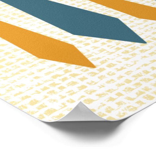 Lamp Mid Century Modern Retro Poster | Zazzle