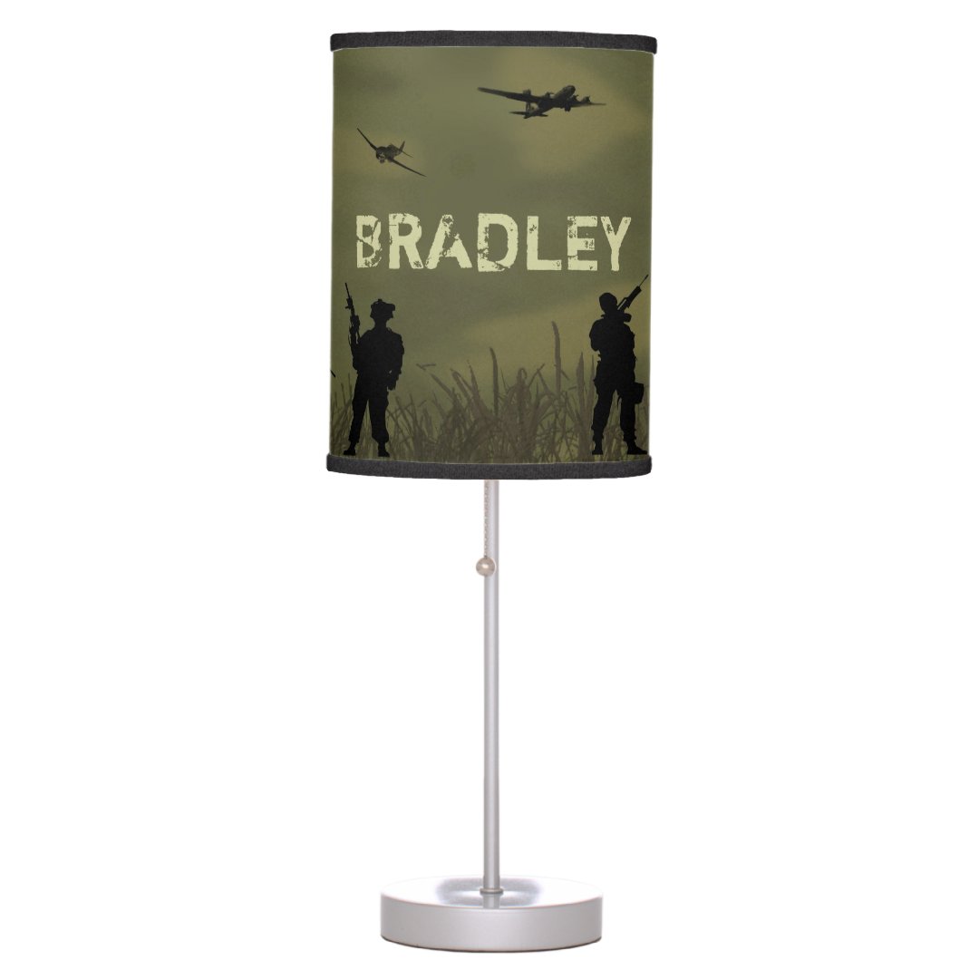 LAMP - MILITARY/ARMY - KIDS | Zazzle
