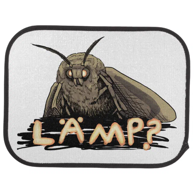 Lamp? Moth Meme Car Floor Mat | Zazzle