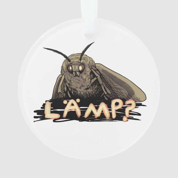 Lamp? Moth Meme Ornament | Zazzle.com