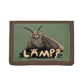 Lamp? Moth Meme Trifold Wallet | Zazzle
