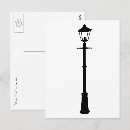 Lamp Post Postcard | Zazzle