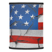 Lamp Shade American Flag Rustic Cracked Lamp Shade | Zazzle
