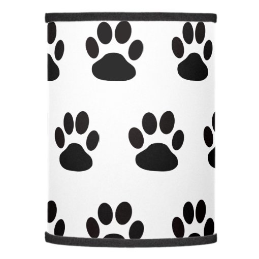 Lamp Shade Paw Prints Dog or Cat Lamp Shade | Zazzle