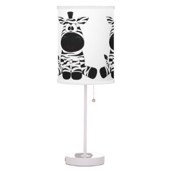 Lamp. Zebra. Table Lamp | Zazzle