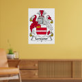 Lancaster Family Crest Poster | Zazzle