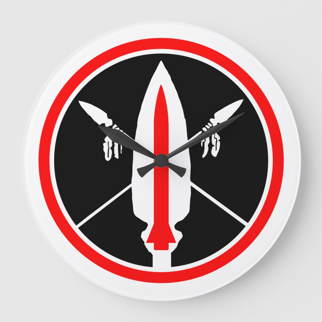 Lance Missile Reunion Fort Sill Oklahoma 2015 Large Clock | Zazzle