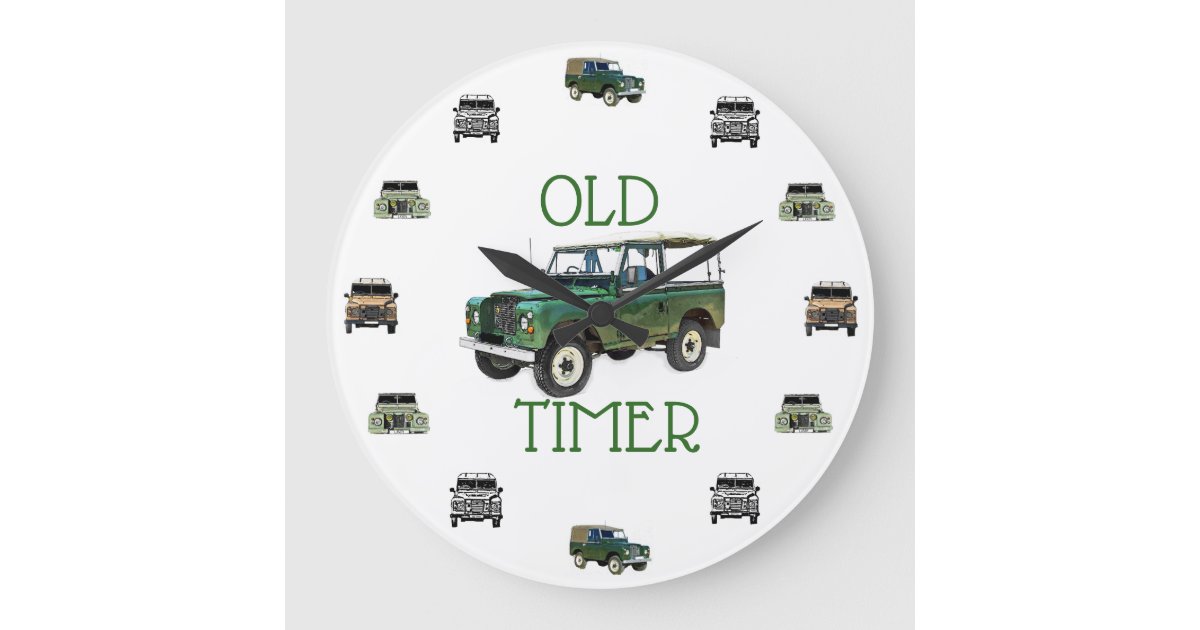 Land Rover Series Clock | Zazzle