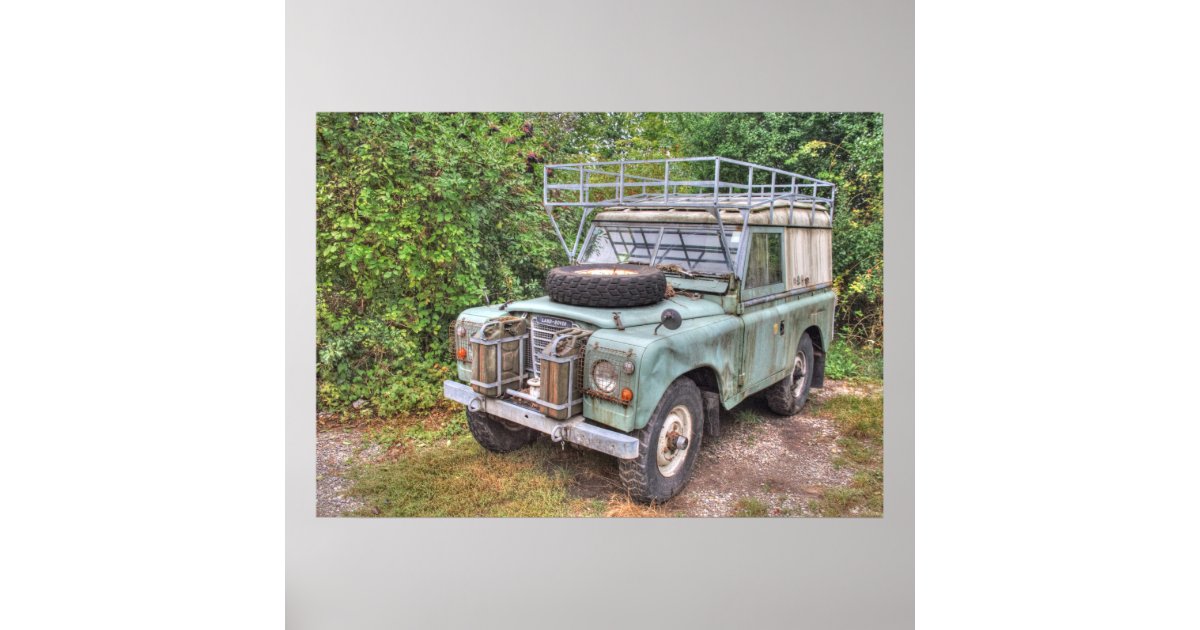 Land Rover Series III 109 Poster | Zazzle