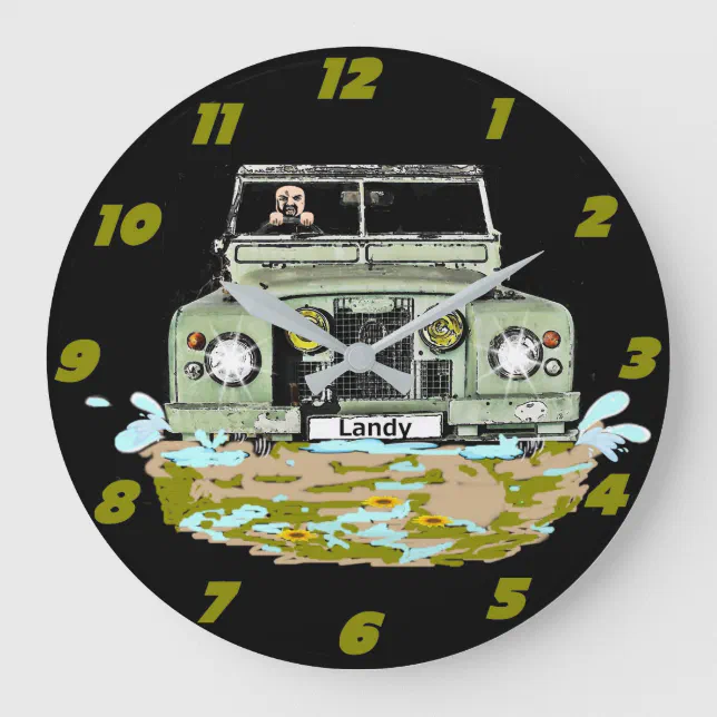 Land Rover Series Wall Clock | Zazzle