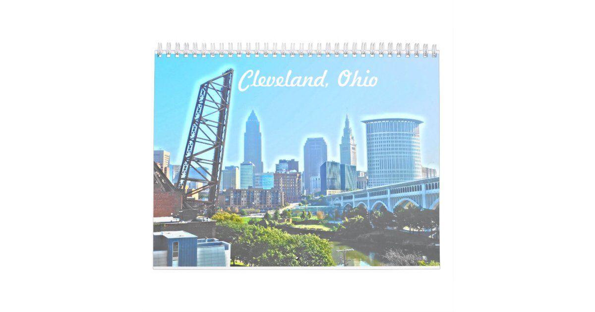 Landmarks Cleveland Ohio Calendar | Zazzle