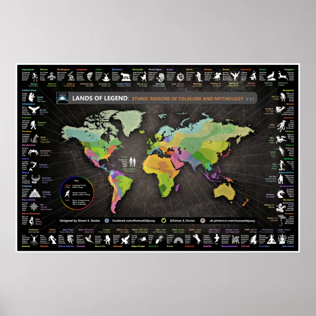 Lands of Legend Poster | Zazzle