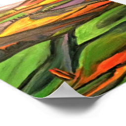 Landscape 6x6 poster | Zazzle