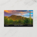 Landscape Arizona Desert Business Card | Zazzle