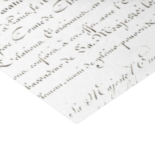 Landscape Bird Script Decoupage Paper | Zazzle