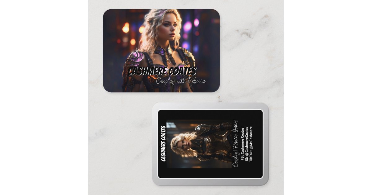 Landscape Coscards | Custom Cosplay Trading Cards | Zazzle
