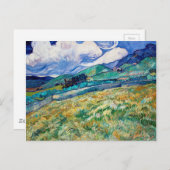 Landscape from Saint-Rémy by Vincent van Gogh 1889 Postcard | Zazzle