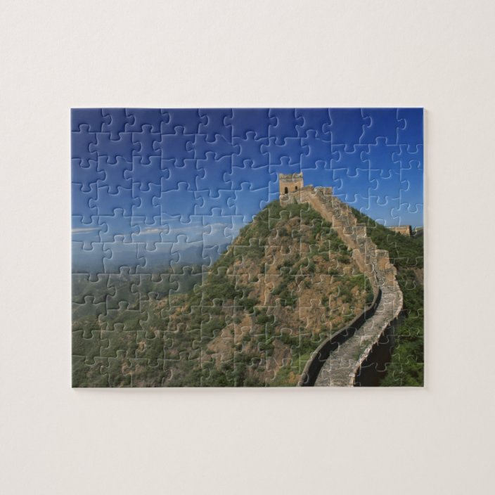 Landscape of Great Wall, China Jigsaw Puzzle | Zazzle.com