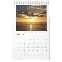 Landscape Photo Gallery Calendar | Zazzle