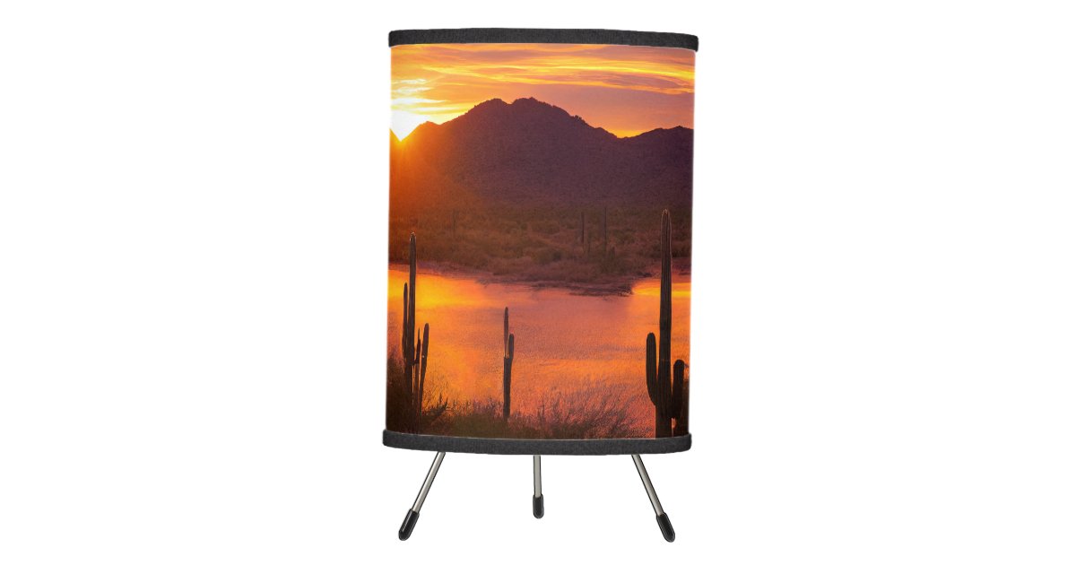 Landscape Photography Sunset Desert Lamp | Zazzle