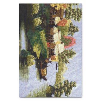 Landscape Scene Gift/Decoupage Tissue Paper | Zazzle