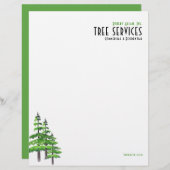 Landscape Tree Services Letterhead | Zazzle